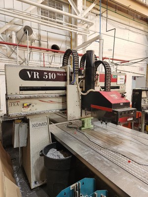 KOMO VR 510 MACH IIS SHO 5' x 10' CNC ROUTER w/ATC | eBay