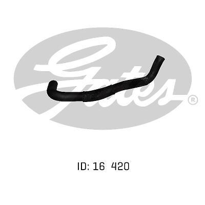 Gates Heater Hose 02-0093 fits Toyota Corolla AE90 1.6 EFi (AE92, AE93 ...