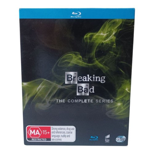 Breaking Bad: The Complete Series Blu-ray Set - 15 Discs, 62 Episodes ...