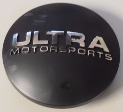 Ultra Motorsports Custom Center Hub Cap Matte Black 73081780F-1 A89 ...
