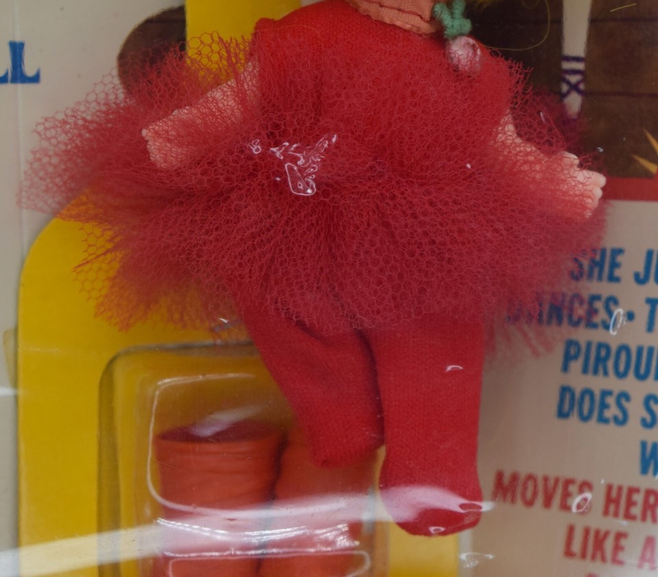 Vintage 1960's Remco Betty Ballerina Finger Ding Doll New NIB Sealed ...