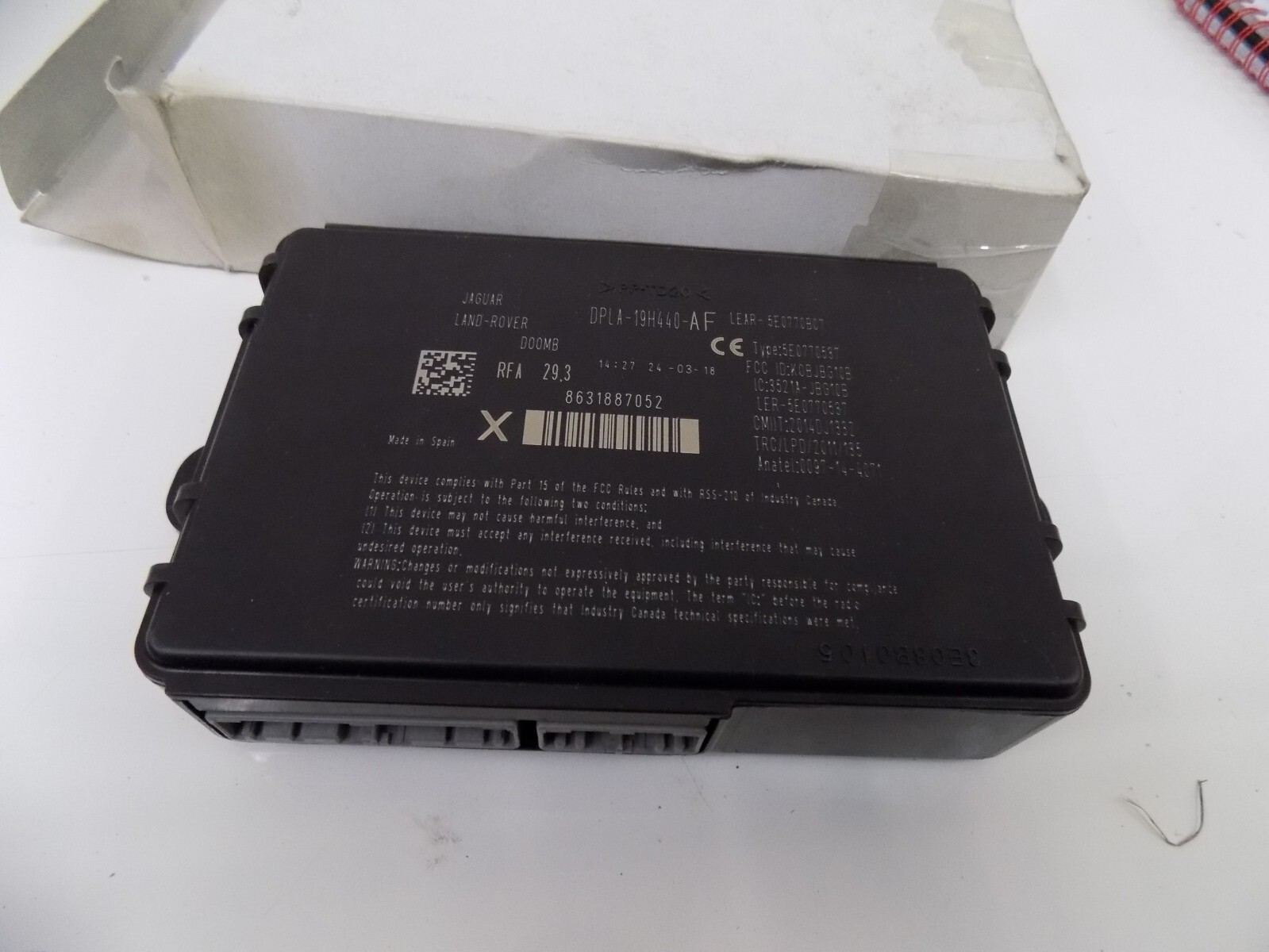 Genuine Land Rover Discovery 4 Range Rover Evoque Keyless Start Module ...