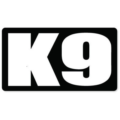 K9 K-9 unit police guard dog car bumper sticker 5" x 3" | eBay