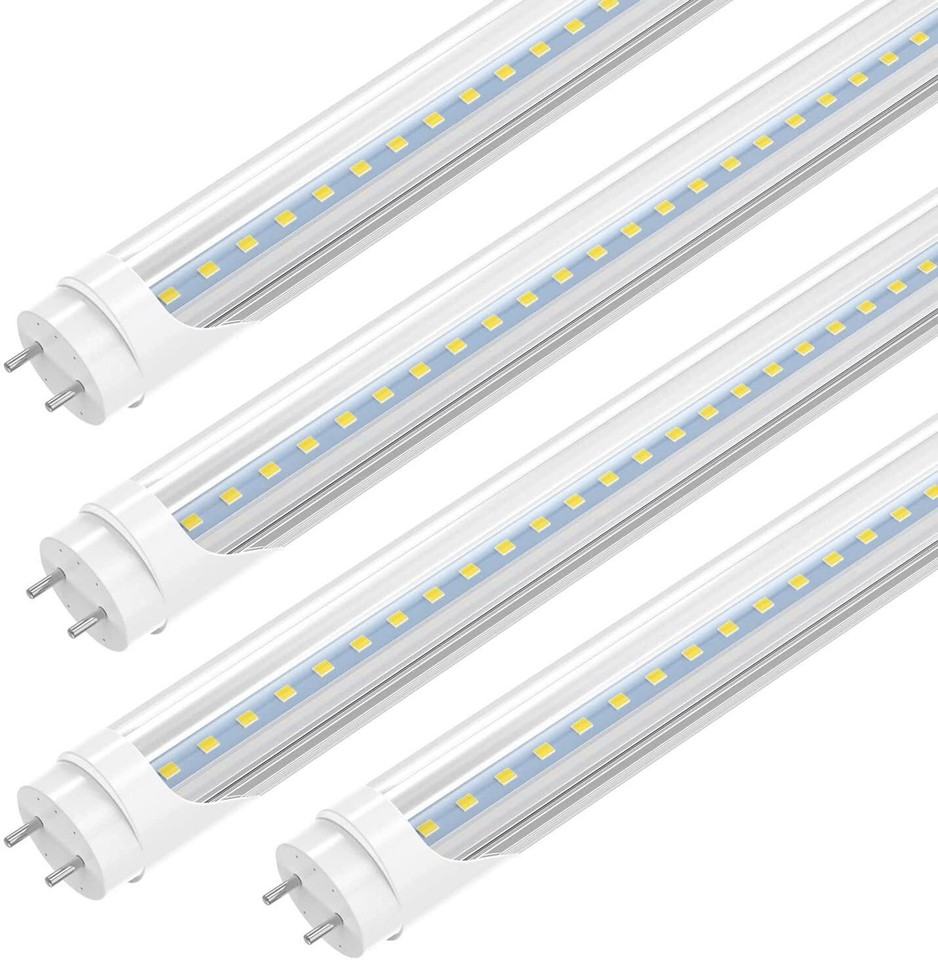 4ft T8 LED Tube, 22/28W, G13 Base, 5000K Daylight - Garage/Ceiling Shop ...