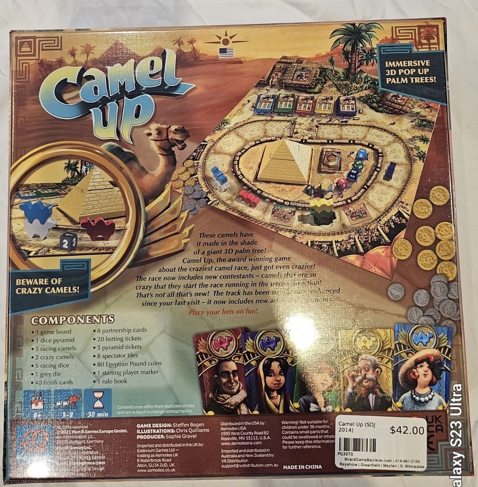 Camel Up (Second Edition) | eBay