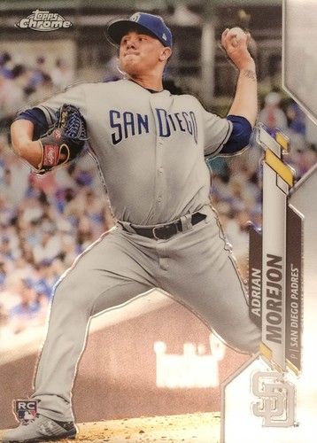 2020 Topps Chrome Baseball Base #86: Adrian Morejon Base | eBay