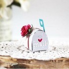 Foldable Mailbox Mail Word Heart Metal Cutting Dies DIY Scrapbooking ...