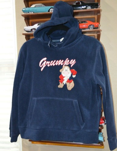 Walt Disney World Hoodie Large 12-14 Youth Grumpy Hooded Sweatshirt ...