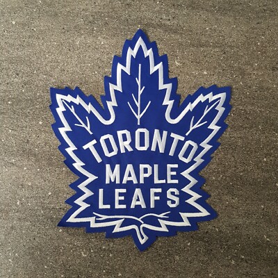 Old Retro Blue Toronto Maple Leafs Crest Badge Patch Logo For Jersey ...