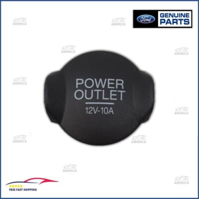 OEM Ford 05-14 Mustang Focus Escape Power Outlet 12V Socket Cap YS4Z ...