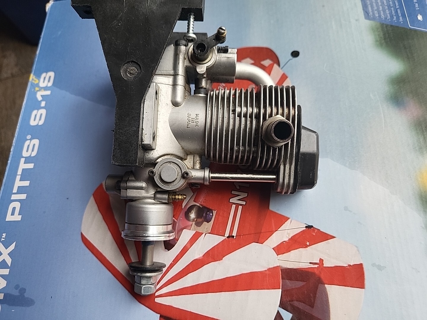 YS F-120 Four 4 Stroke Glow RC Radio Control Airplane Engine Motor ...