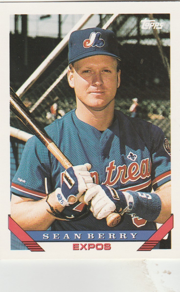 FREE SHIPPING-MINT-1993 Topps #758 Sean Berry Expos | eBay