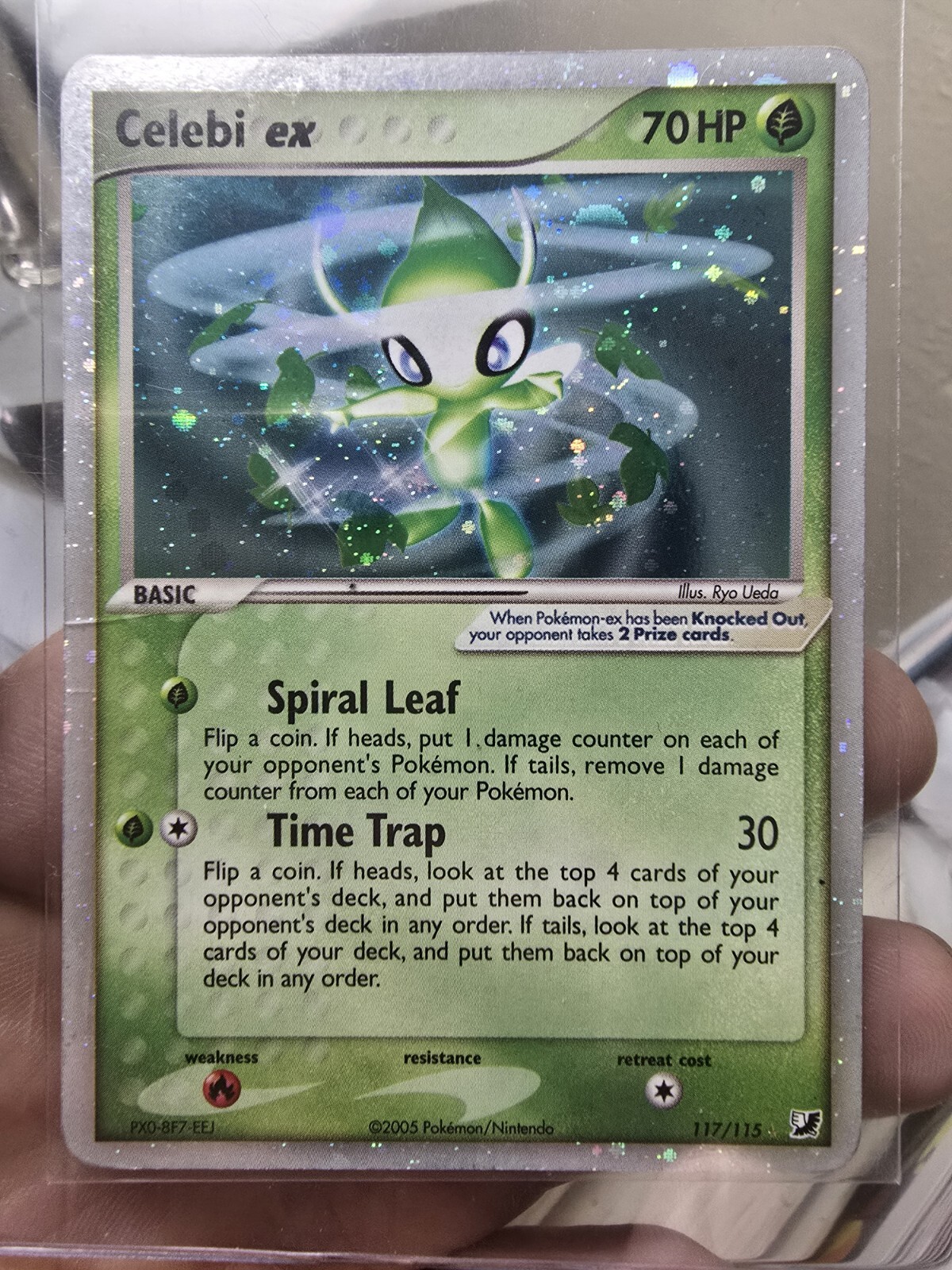 Pokemon 2005 celebi ex unseen Forces #117/115 Holo Rare, TCG. | eBay