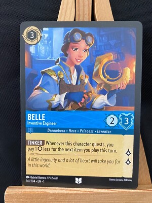 Belle - Inventive Engineer Uncommon 141/204 Disney Lorcana | eBay