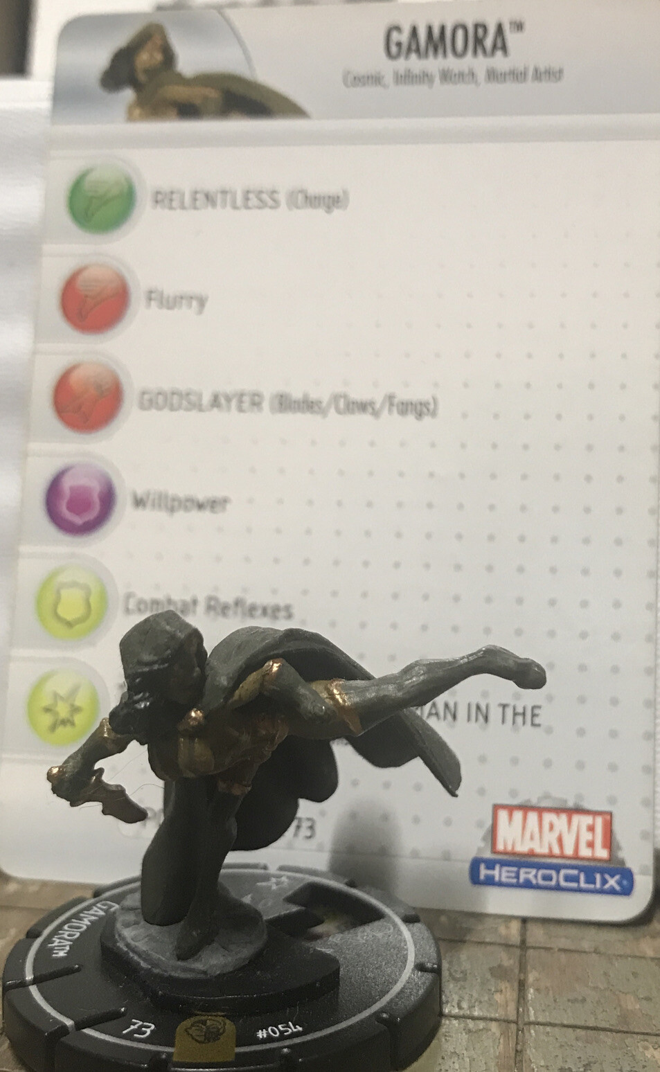 GAMORA 054 Super Rare Secret Invasion Cosmic Infinity Watch Marvel ...