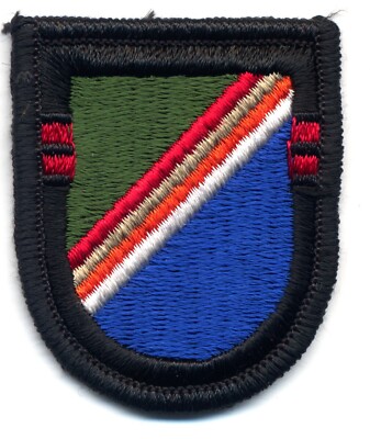 US Army Airborne Flash - 75th Ranger Regiment, 2nd Battalion | eBay