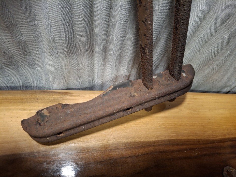 Vintage 1930s 40s Front Bumper Grille Guard Accessory 2 Bar Hot Rat Rod ...