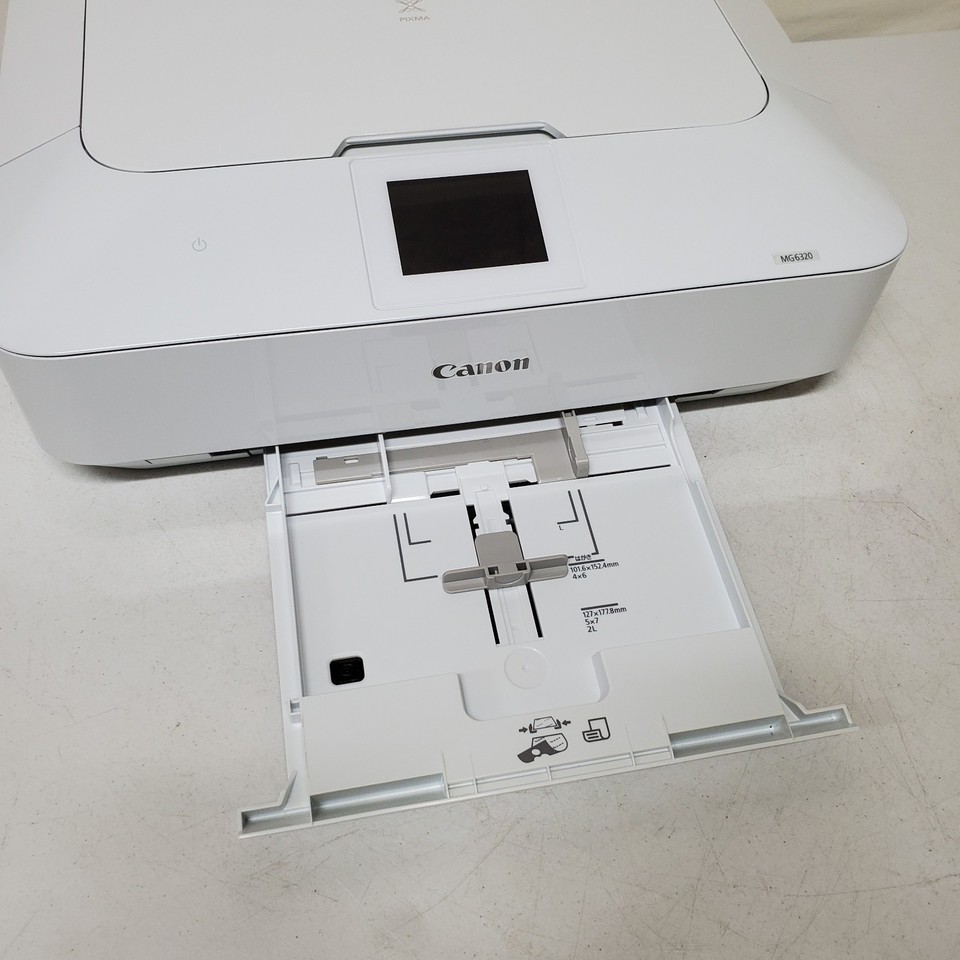 Canon MG6320 Color Inkjet Printer 350 Pg Ct LOW USE All-In-One Wi-Fi ...