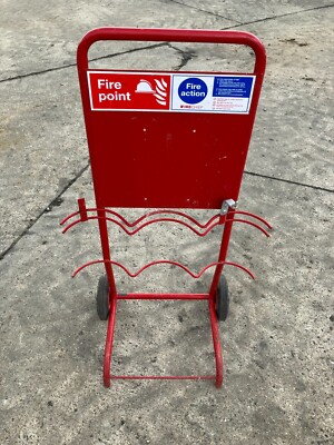 Triple Metal Fire Trolley | eBay UK