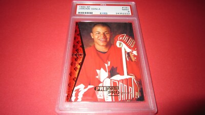1994 SP Jarome Iginla RC Rookie Card #181 PSA 9 Hockey Hall of Fame HOF ...