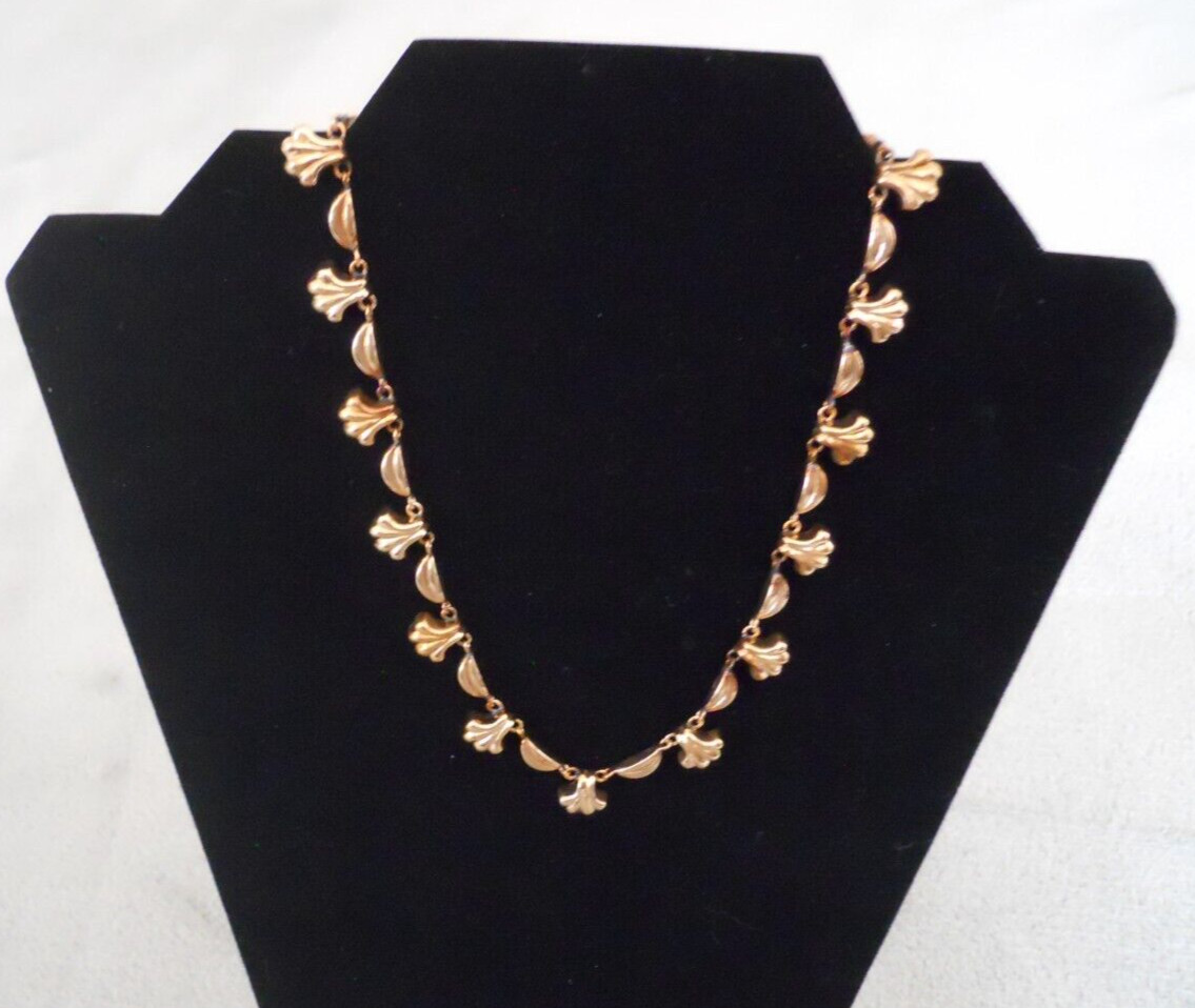 French Vintage Heavy 18K Gold Fancy Elegant Chain Lin… - Gem