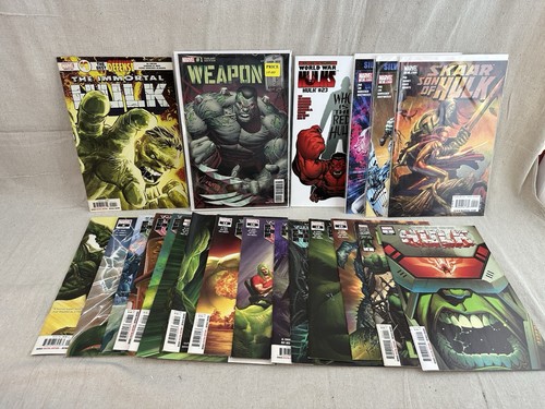 Incredible Hulk ~ Comic Lot x21 ~ Weapon H / Skaar Son Of / World War ...