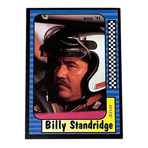 1991 Maxx #114 Billy Standridge NASCAR Racing Card | eBay