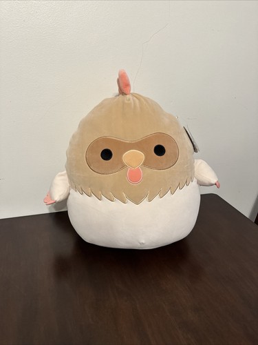 NEW 2024 Squishmallow Mackinney the Rooster Chicken 16" Ultra Rare Gold ...