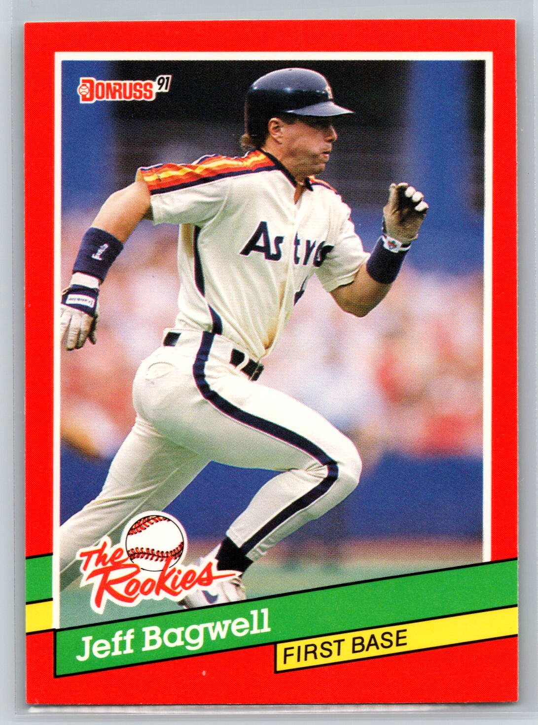 1991 Donruss The Rookies Jeff Bagwell Rookie Houston Astros RC #30 | eBay