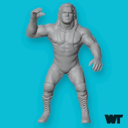 MR PERFECT CURT HENNIG WCW WWF Galoob Scale CUSTOM Unpainted WWE Hasbro ...