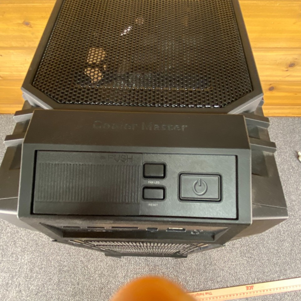 Cooler Master HAF X 942 Full Tower PC Desktop Case Midnight Black ~ RC ...