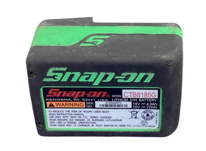 Snap-on CTB8185G 18V Li Ion Battery | eBay