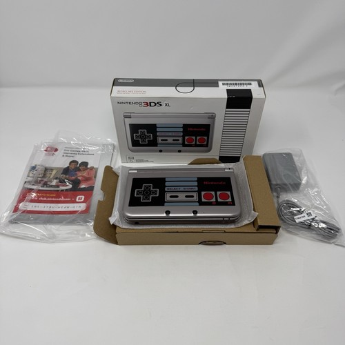 Nintendo 3DS XL NES Special Edition Complete CIB Excellent Condition ...