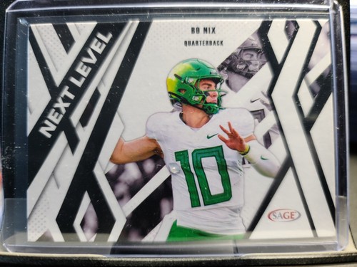 2024 BO NIX Sage Low Series Black Rookie Next Level OREGON DUCKS | eBay