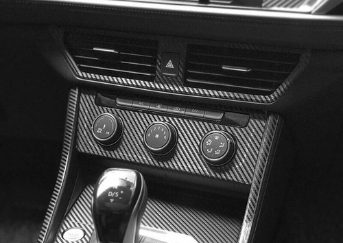 For VW Jetta MK7 19-21 Carbon Fiber Sticker Car Interior Decoration ...