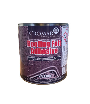 CROMAR ROOFING FELT ADHESIVE - 1 , 2.5 & 5 Litre | eBay UK