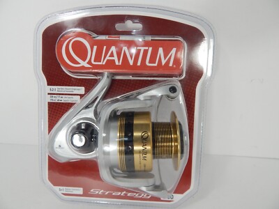 QUANTUM STRATEGY 60 Spinning Reel, Ratio 5.2:1, Line 17lb/220yds ...