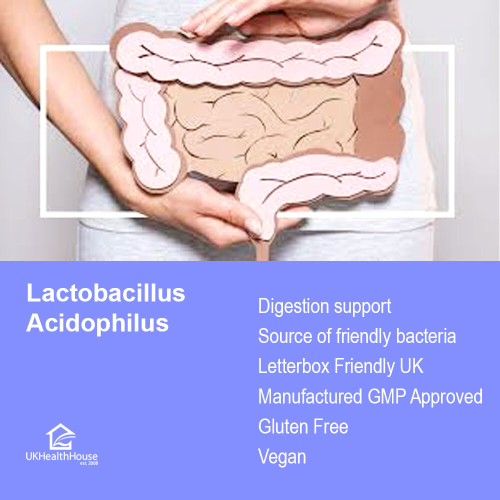 Pro Billion Daily Probiotics For Gut Health CFU Acidophilus Tablets ...