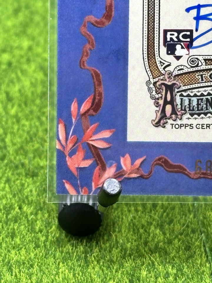2025 Topps Allen & Ginter Ben Rice Framed Mini Auto /99 RC New York ...