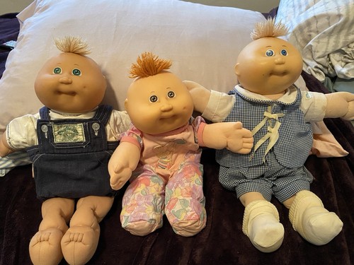 Cabbage Patch & Raggedy Ann Andy - Vintage Handmade Dolls - Lot Of 7 | eBay