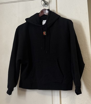 New Nike Black Hoodie Sweatshirt Women S Small Square Logo | eBay