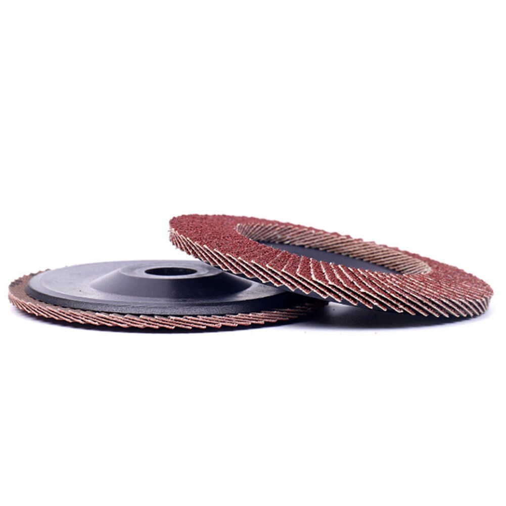 Set High Temperature Resistant Louver Grinding Polishing Wheel Red ...