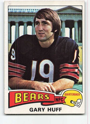 1975 Topps #38 Gary Huff EX Excellent Bears | eBay