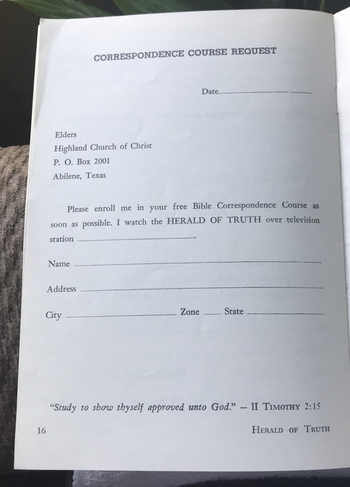 Vintage HeraldOfTruth TVTranscript FoundationsForMarriage-Batsell ...