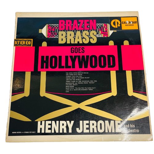 Brazen Brass Goes Hollywood - Henry Jerome (1961, Vinyl Record) | eBay
