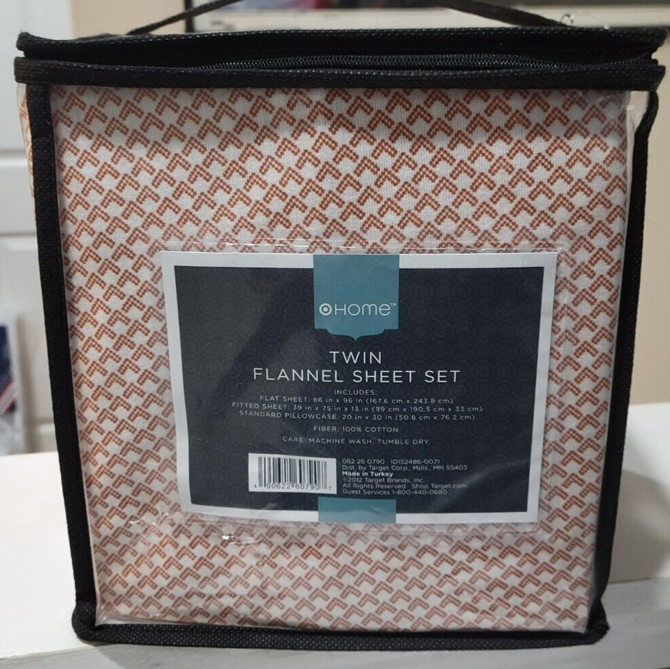 Target Home Floral Twin Sheet Set FLANNEL SHEETS | eBay
