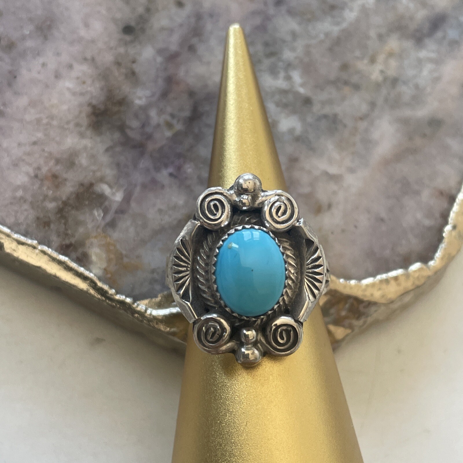 Roie Jaque .925 Sterling silver turquoise ring Jewelry South Western ...