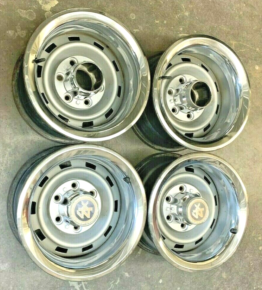1980 1981 1982 1983 1984 1985 1986 CHEVY 15x8 RALLY WHEELS 4x4 FACTORY ...