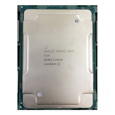 INTEL - Xeon Gold 6130 2.1GHz 16 Core FCLGA3647 CPU PROCESSOR - P/N ...
