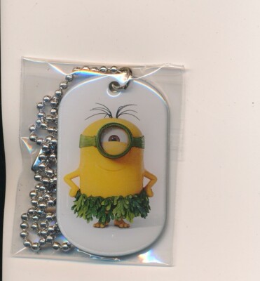 MINIONS THE MOVIE SINGLE REGULAR DOG TAG #4 FROM 2015 | eBay